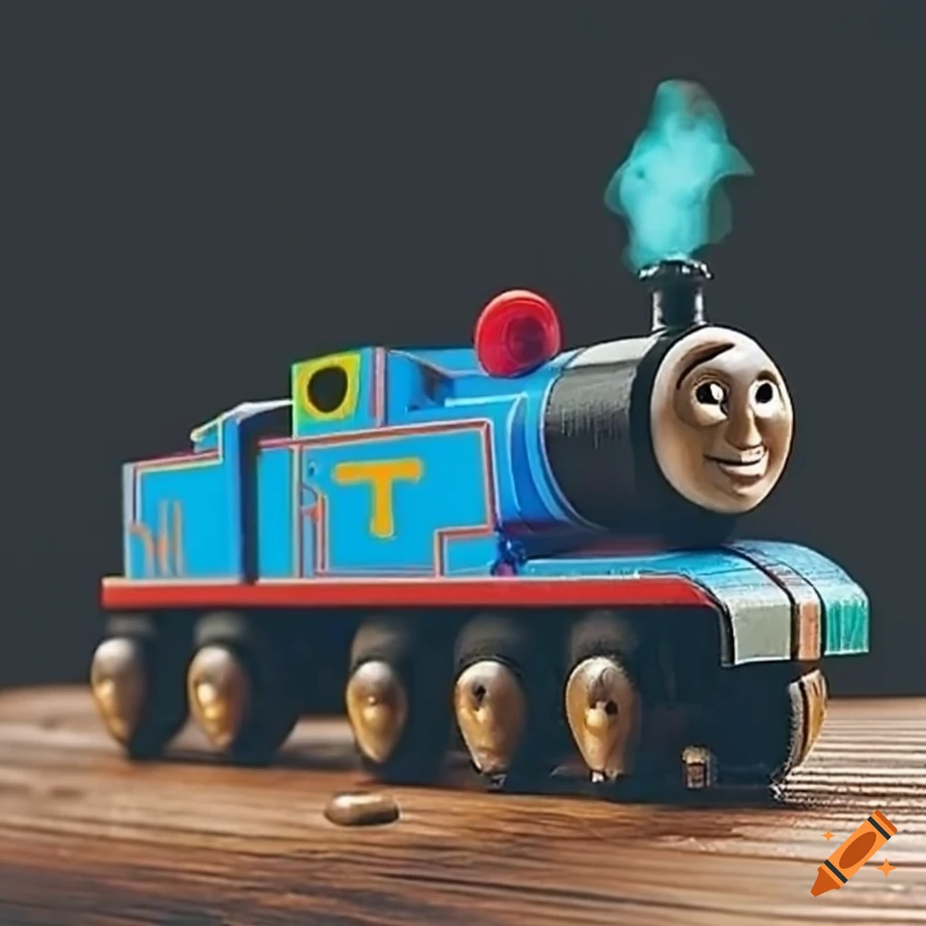 Long thomas wooden railway on Craiyon