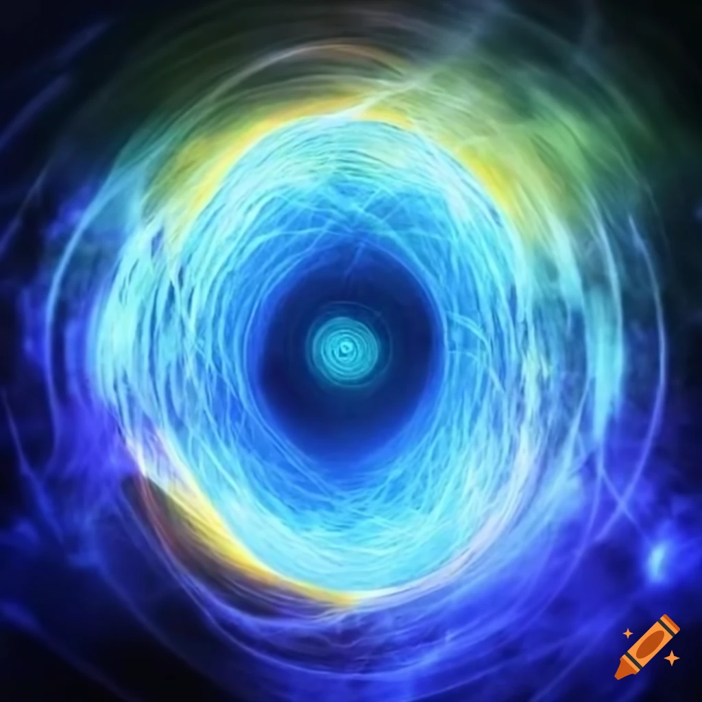 Abstract representation of quantum concept on Craiyon