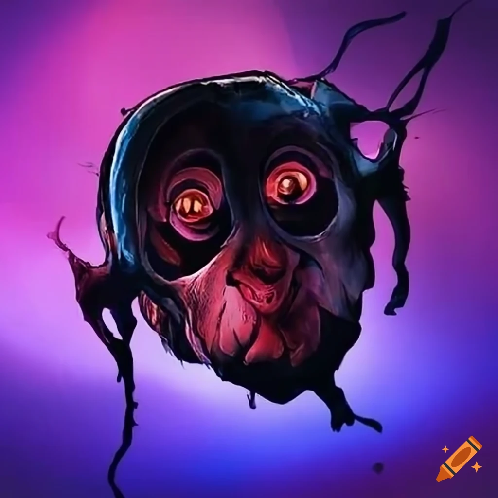 Close-up of a sharp object on Craiyon