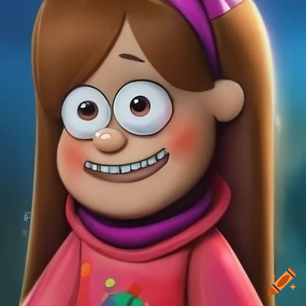 Real-life super-detailed portrait of mabel pines with enhanced 4k high ...