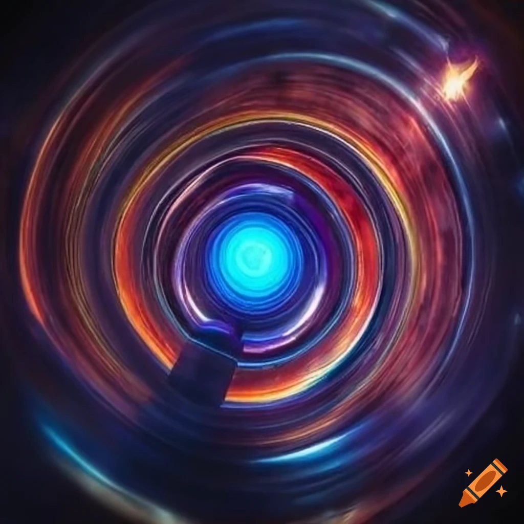 Real dimensional rift on Craiyon