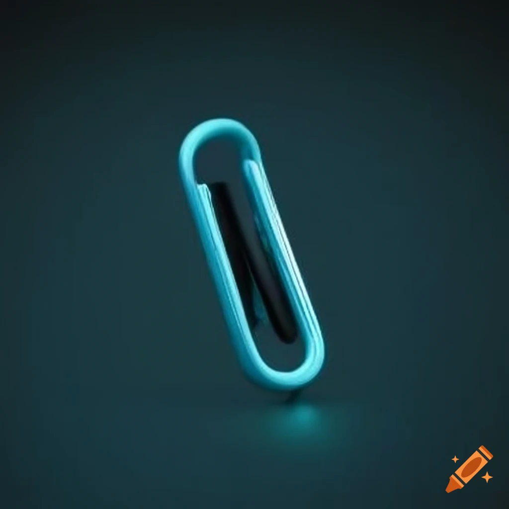 Paper clip on Craiyon