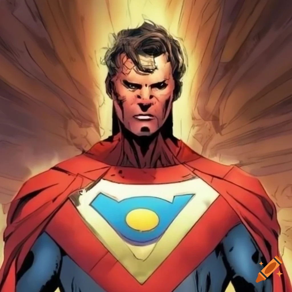 Superhero with the power of the holy spirit on Craiyon