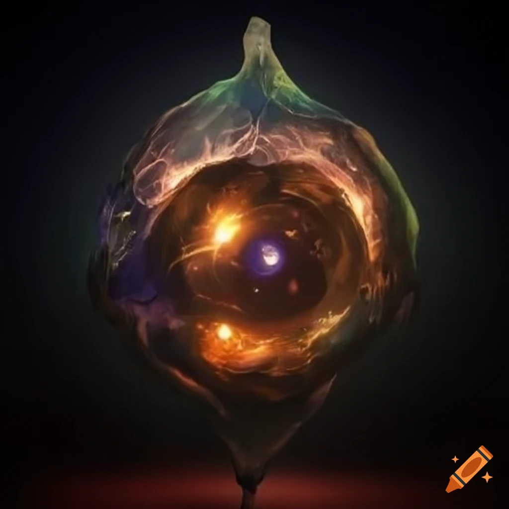 Large metaphysical dimensional rift on Craiyon