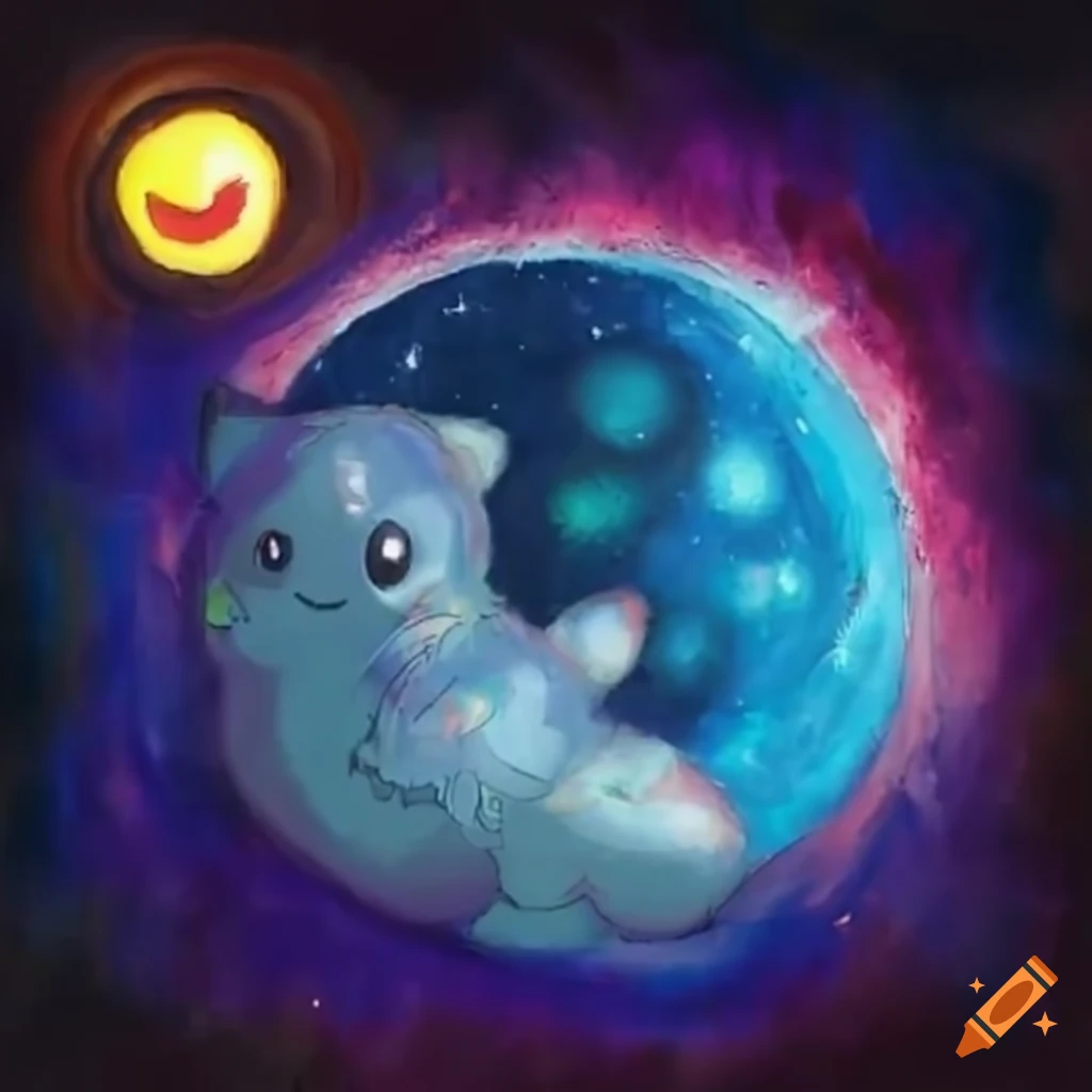 Pokemon moon on Craiyon