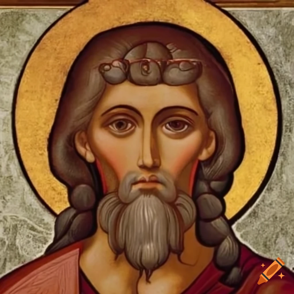 Image related to a saint on Craiyon