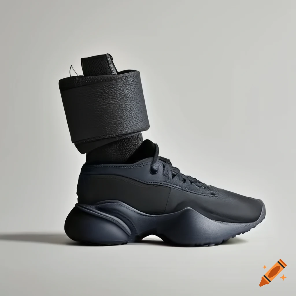 Side view of yeezy transformer shoe on white background on Craiyon