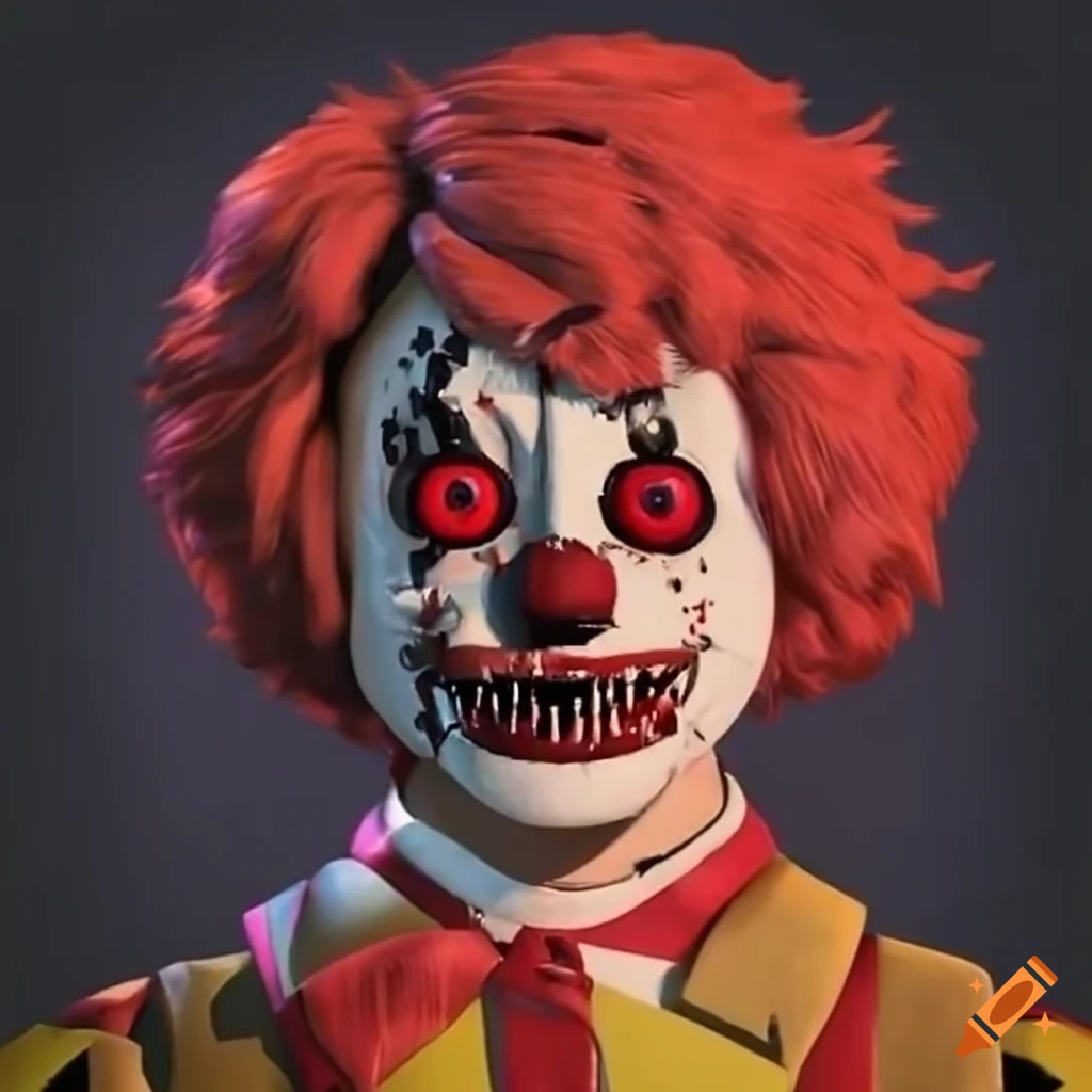 Tall fnaf nightmare animatronic with red eyes on Craiyon