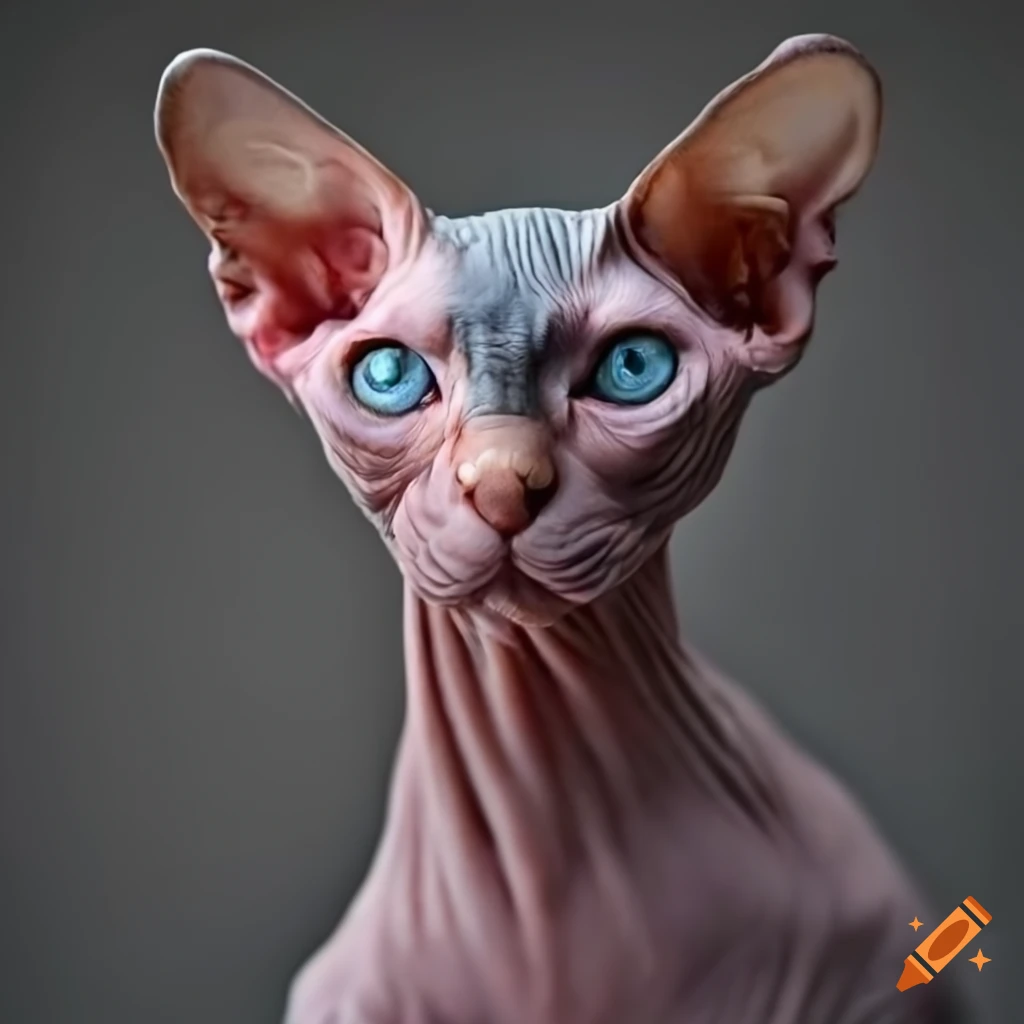Sphynx cat on Craiyon