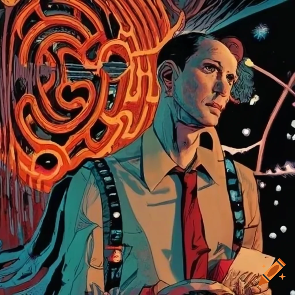 Rockwell New Year's inspired graphic novel illustration from LSD ...