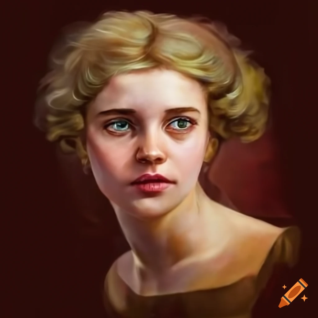 Portrait view on Craiyon