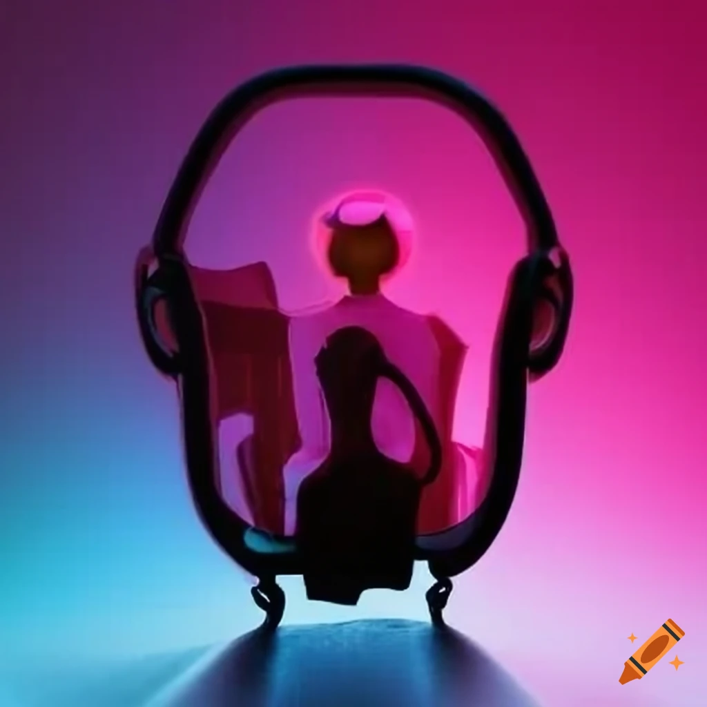 Abstract art of personification on Craiyon