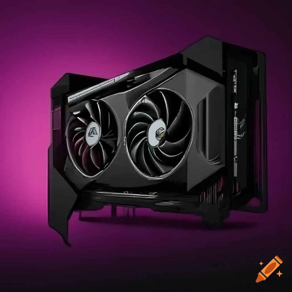Illustration of nzxt geforce rtx 4090 on Craiyon