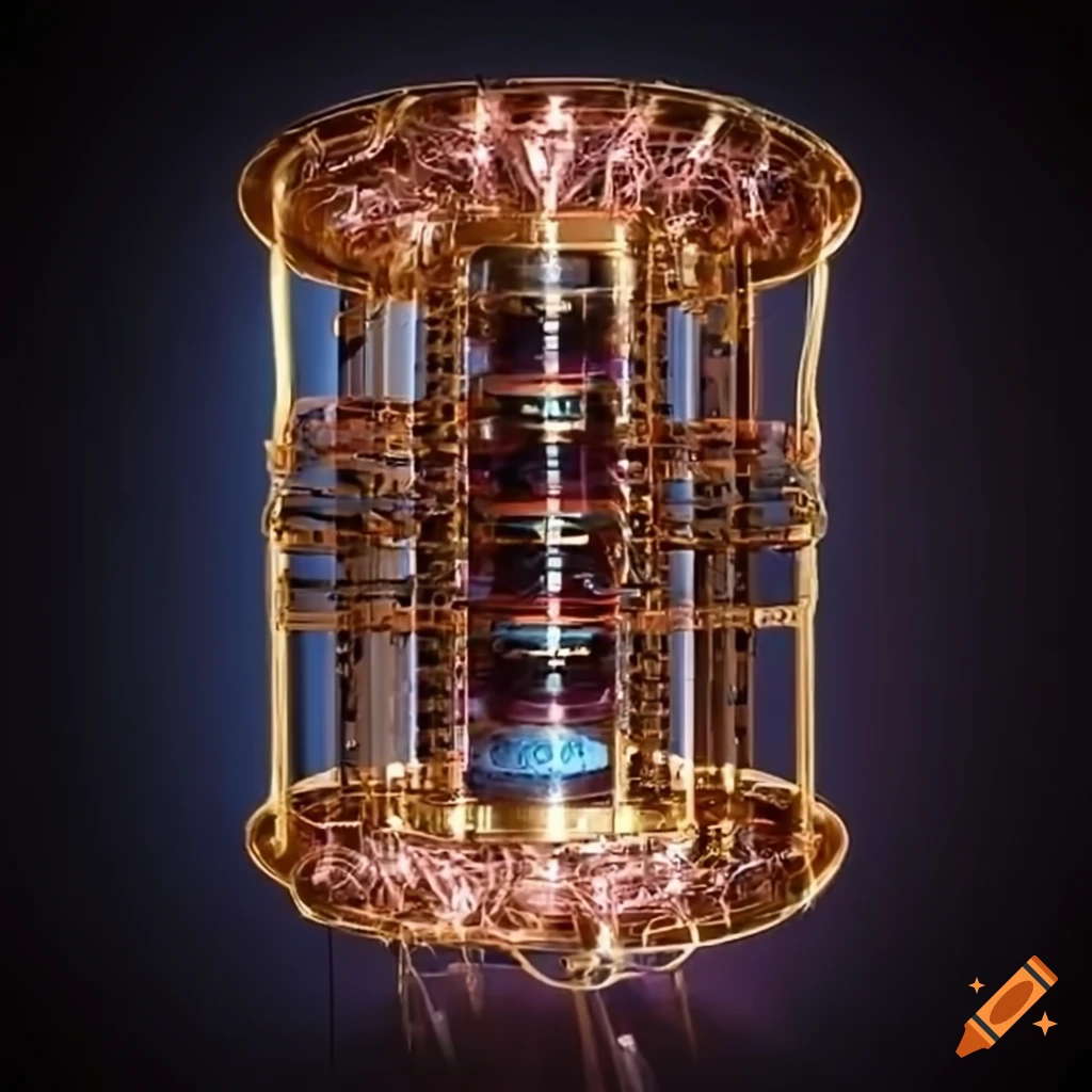 Quantum computer on Craiyon