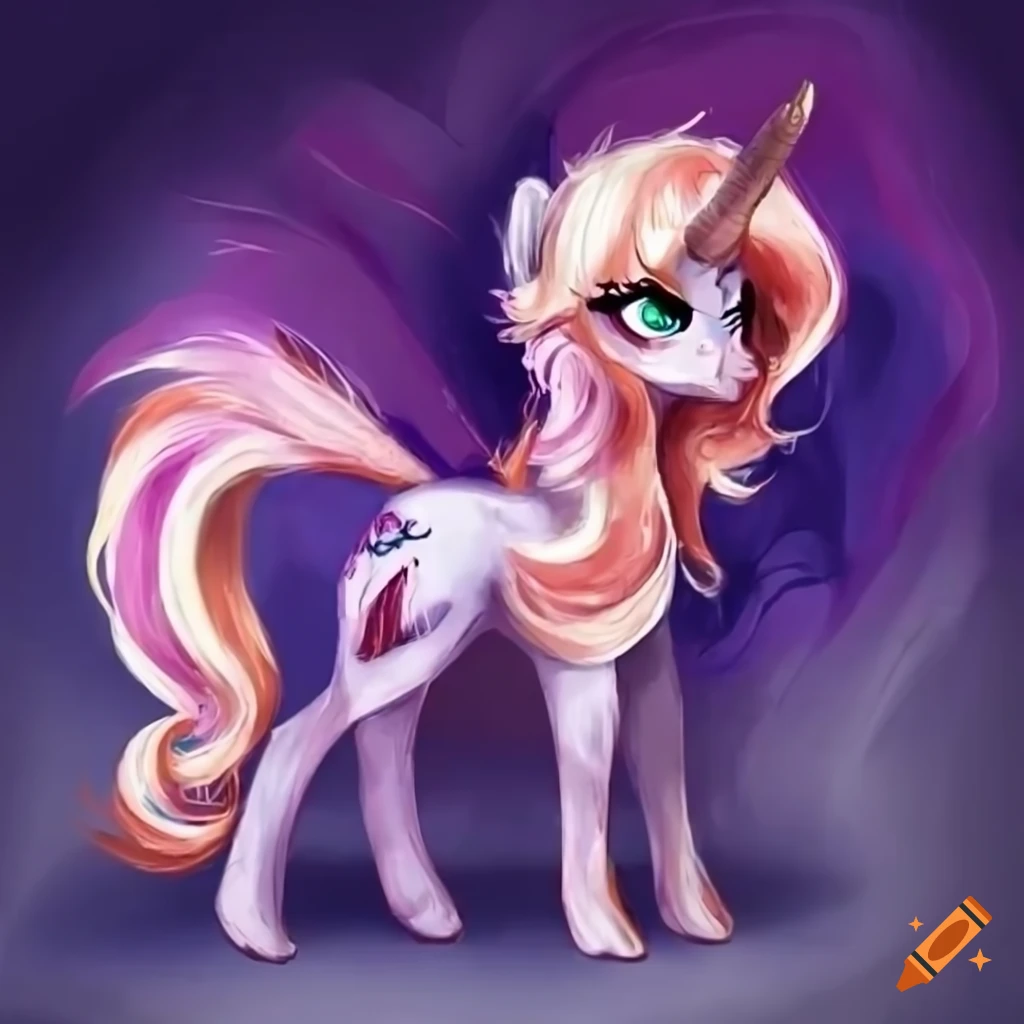 My little pony character original design on Craiyon