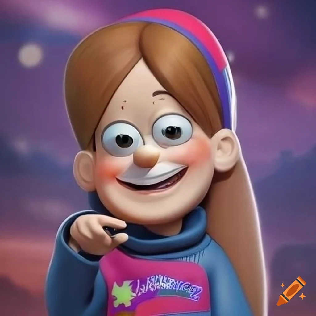 Portrait Of Mabel Pines With Super Detailed 4k High Resolution On Craiyon