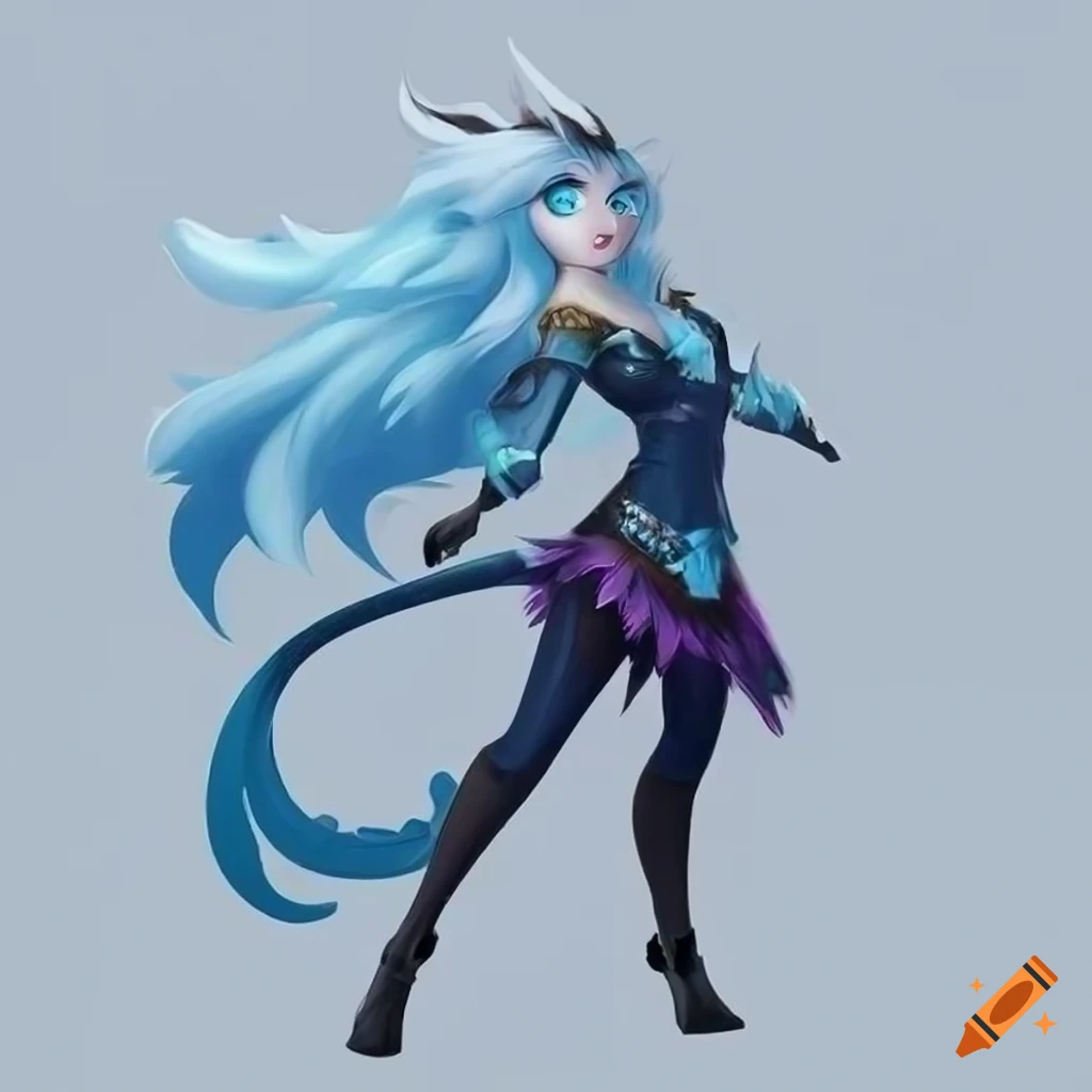 Mirana roar, the spirit of ice and snow in a detailed masterpiece on ...