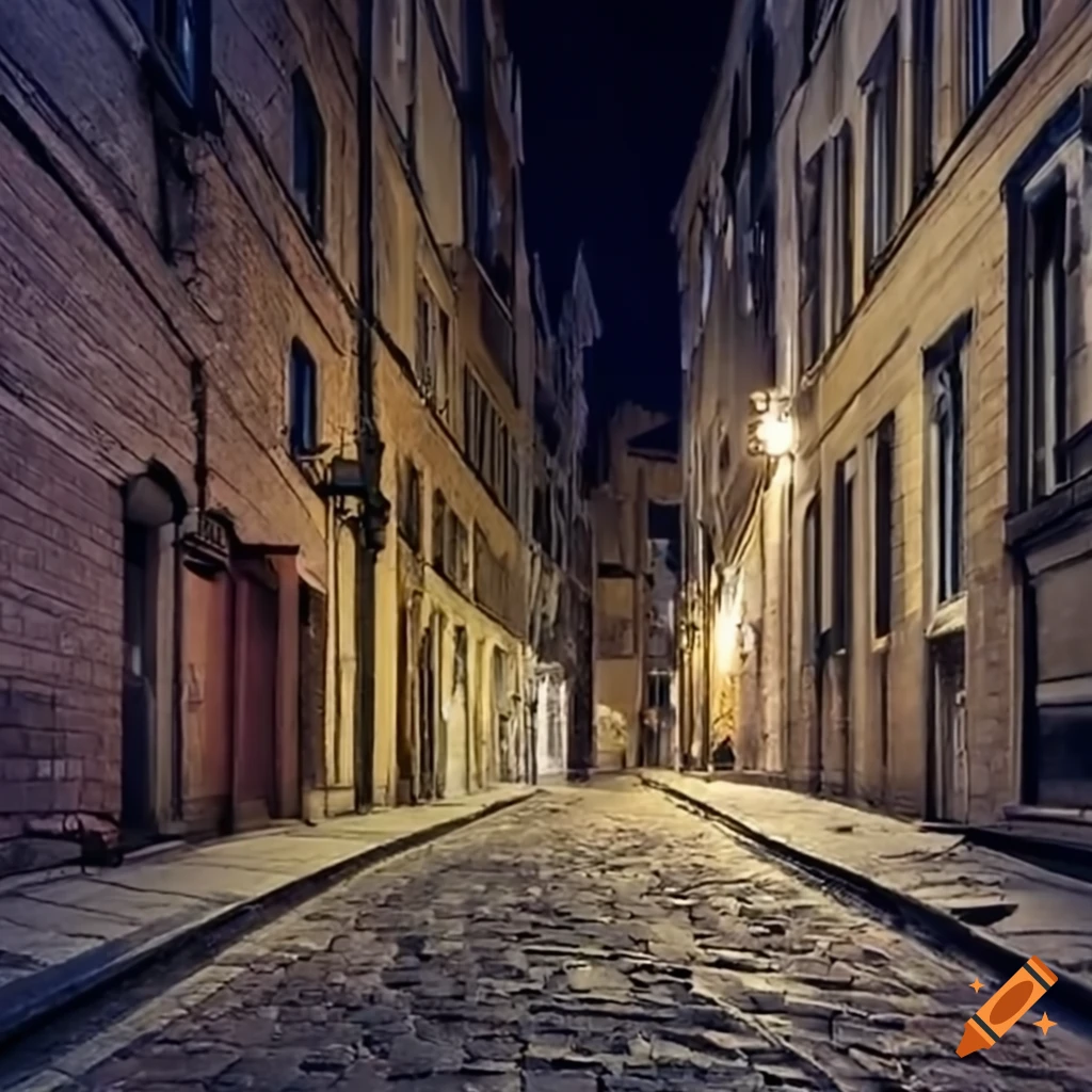 A small street view on Craiyon