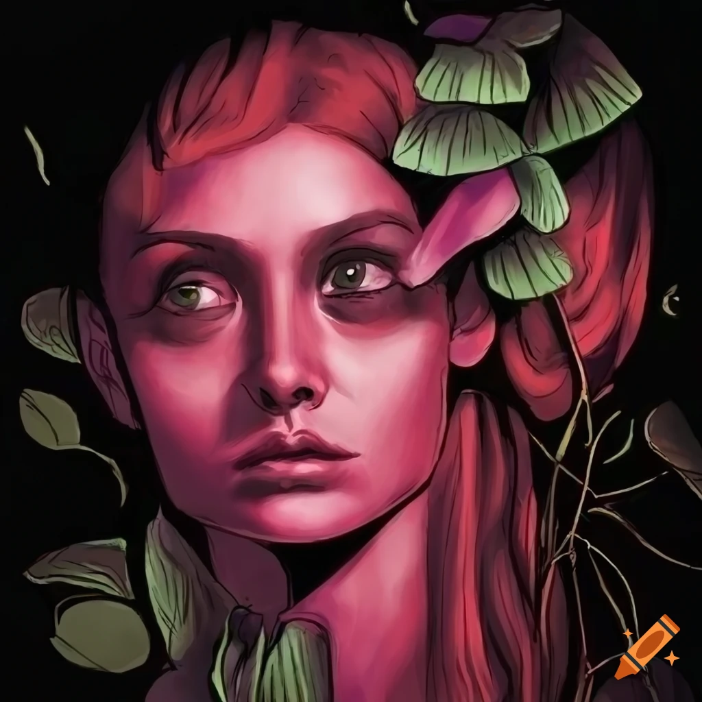Flora-inspired graphic novel illustration from 'lsd labyrinth' by ...