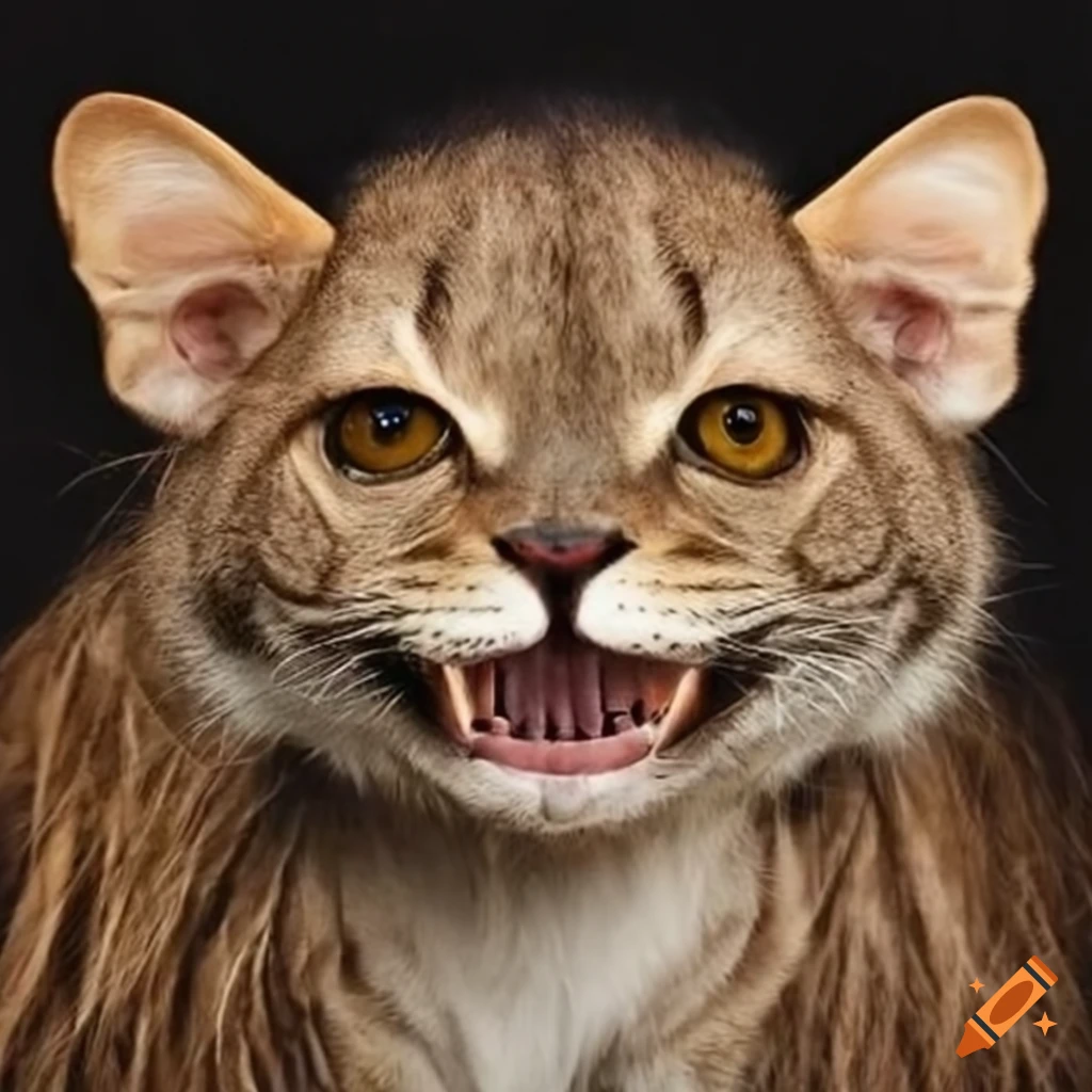 Funny animals imitating humans on Craiyon