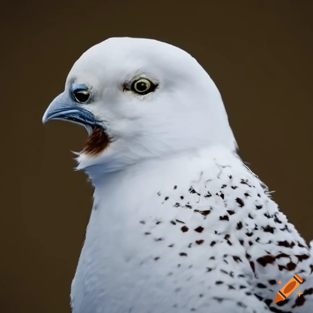 Snow-crowned landscape on Craiyon