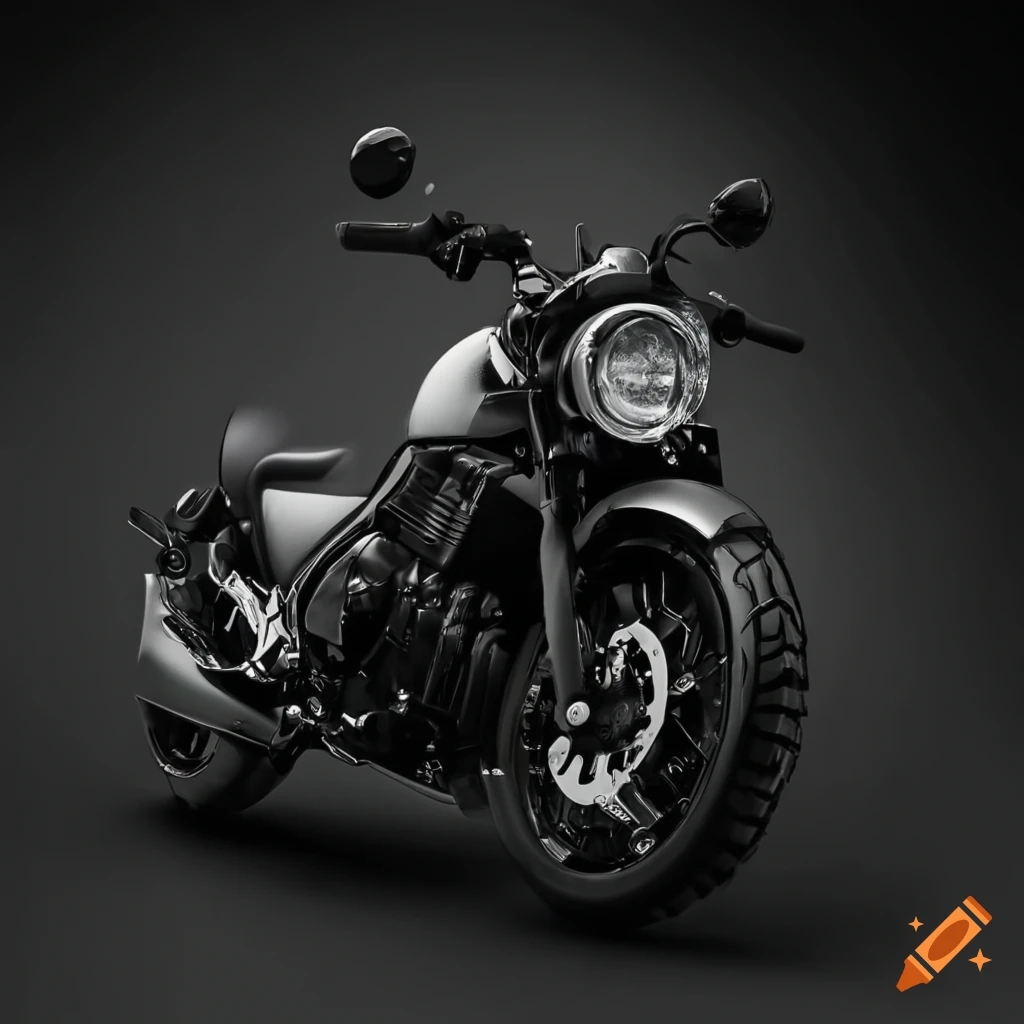 Honda CMX Rebel 300 with deep gloss black paint and spoked wheels on ...