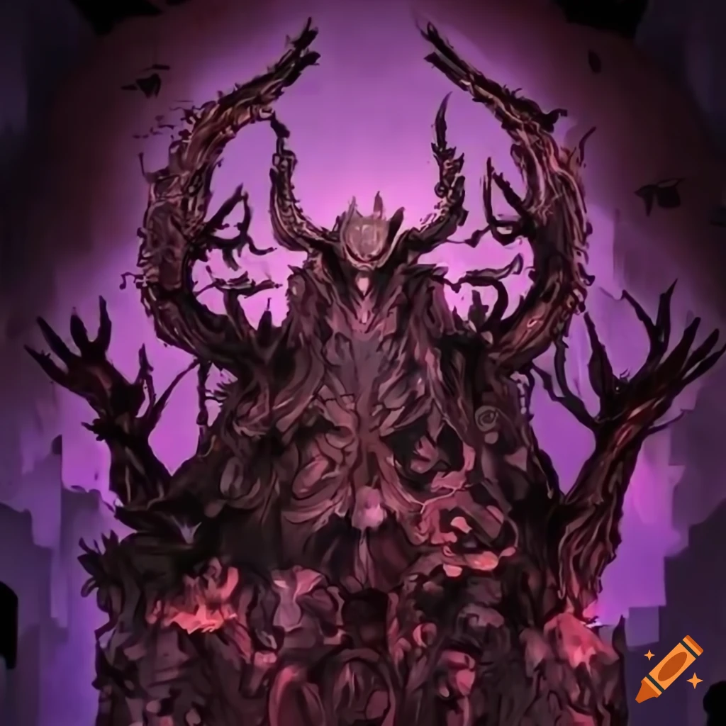 Malevolent shrine on Craiyon