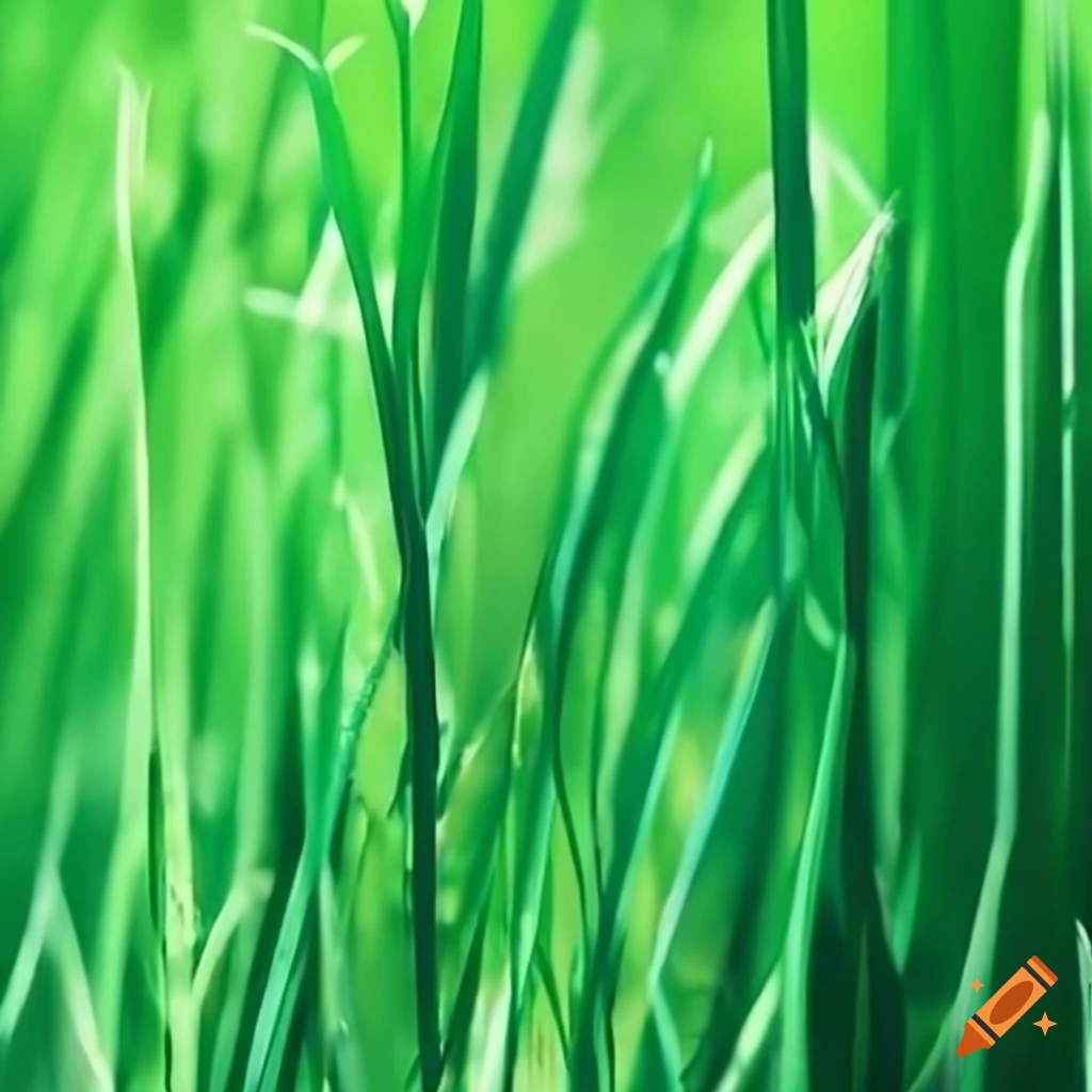 Grass field on Craiyon