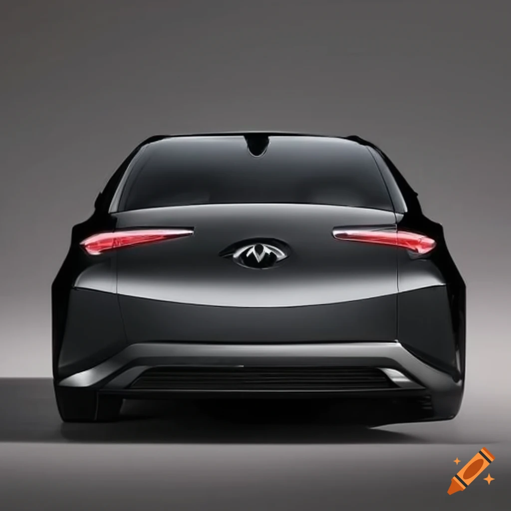 2024 infiniti sedan rear view on Craiyon