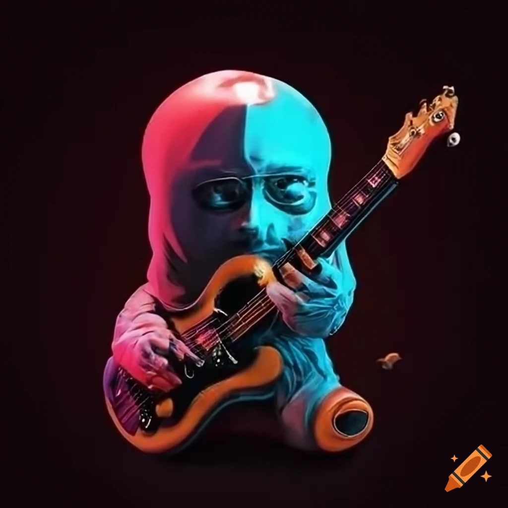 Cool rocker dude on Craiyon