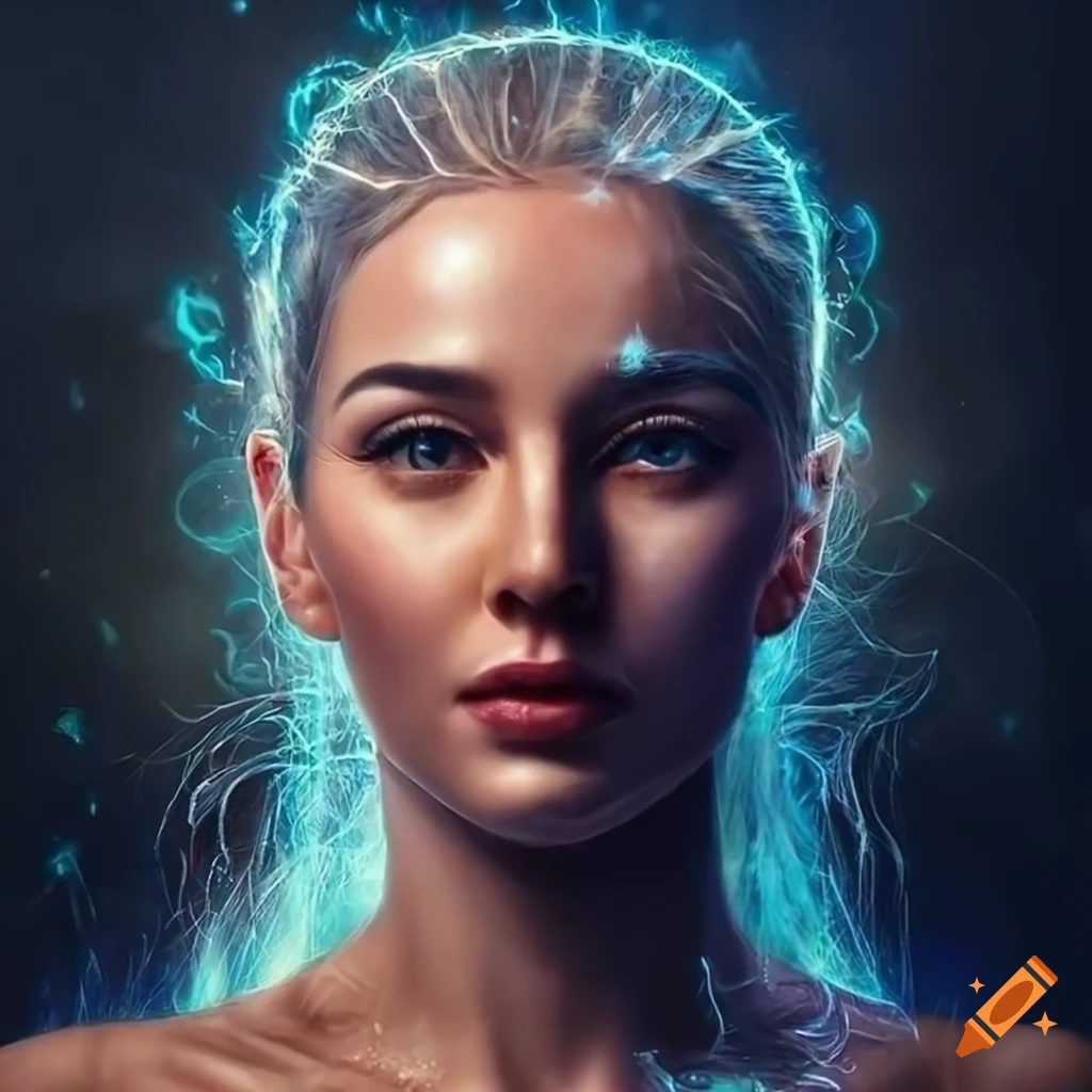 Ultra realistic portrait of a woman with intricate details on Craiyon
