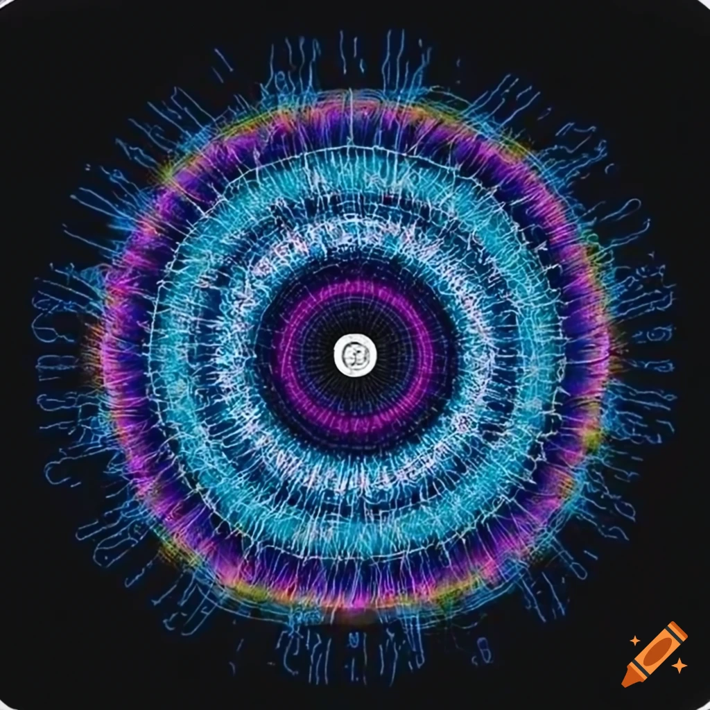 Interconnectedness concept symbol on Craiyon