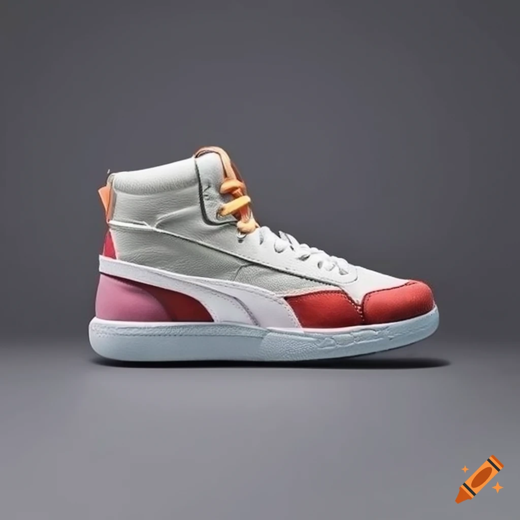 Puma mid model minimalist design on Craiyon