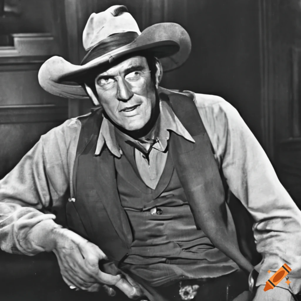 James arness as matt dillon in gunsmoke on Craiyon