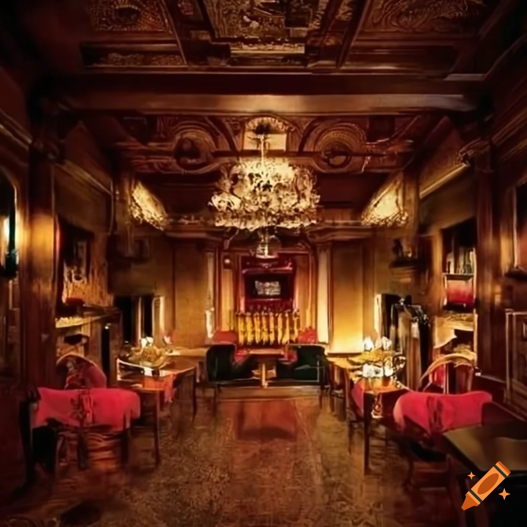 Vintage Cuban club interior in New York during the 1930s on Craiyon