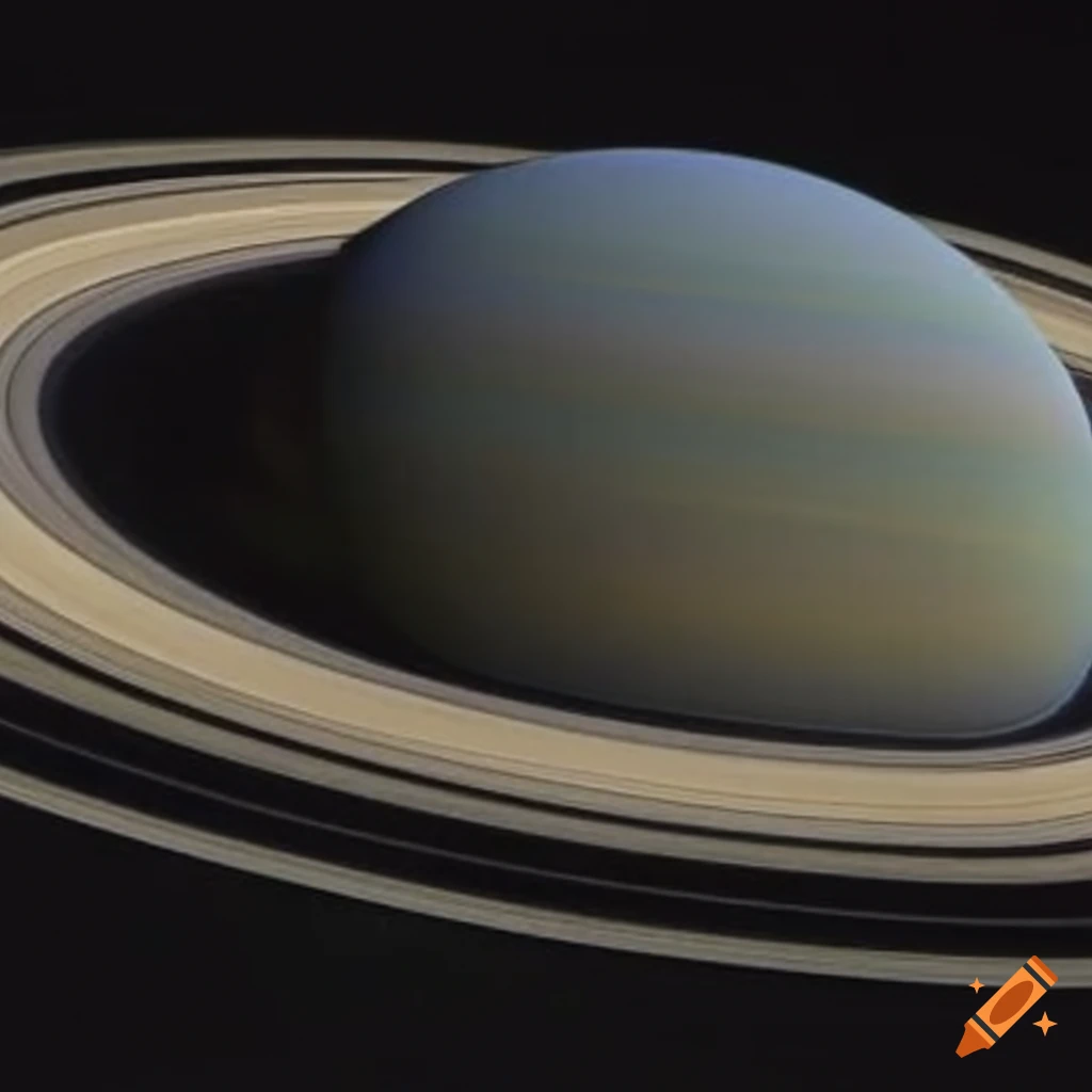 Saturn planet illustration on Craiyon