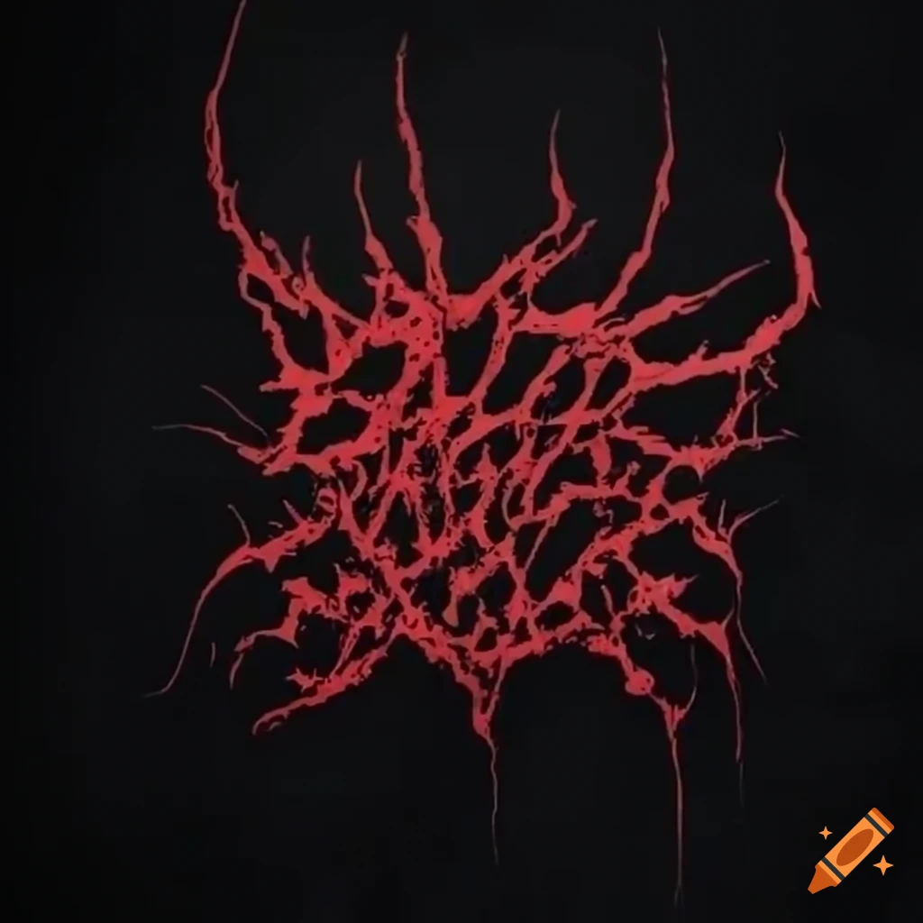 Deathcore logo of the brand 'deadliest' on Craiyon