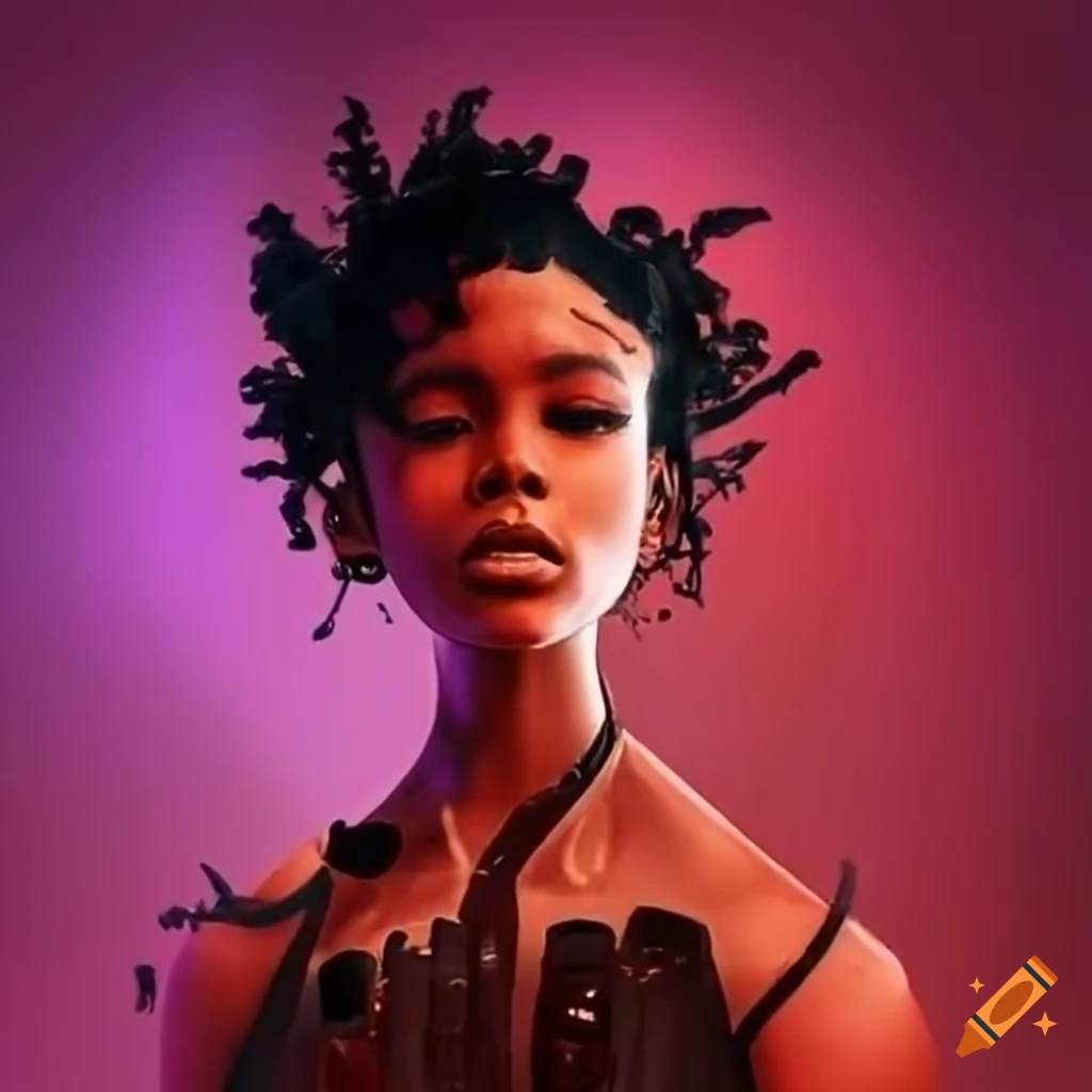 Abstract art with colorful text on Craiyon