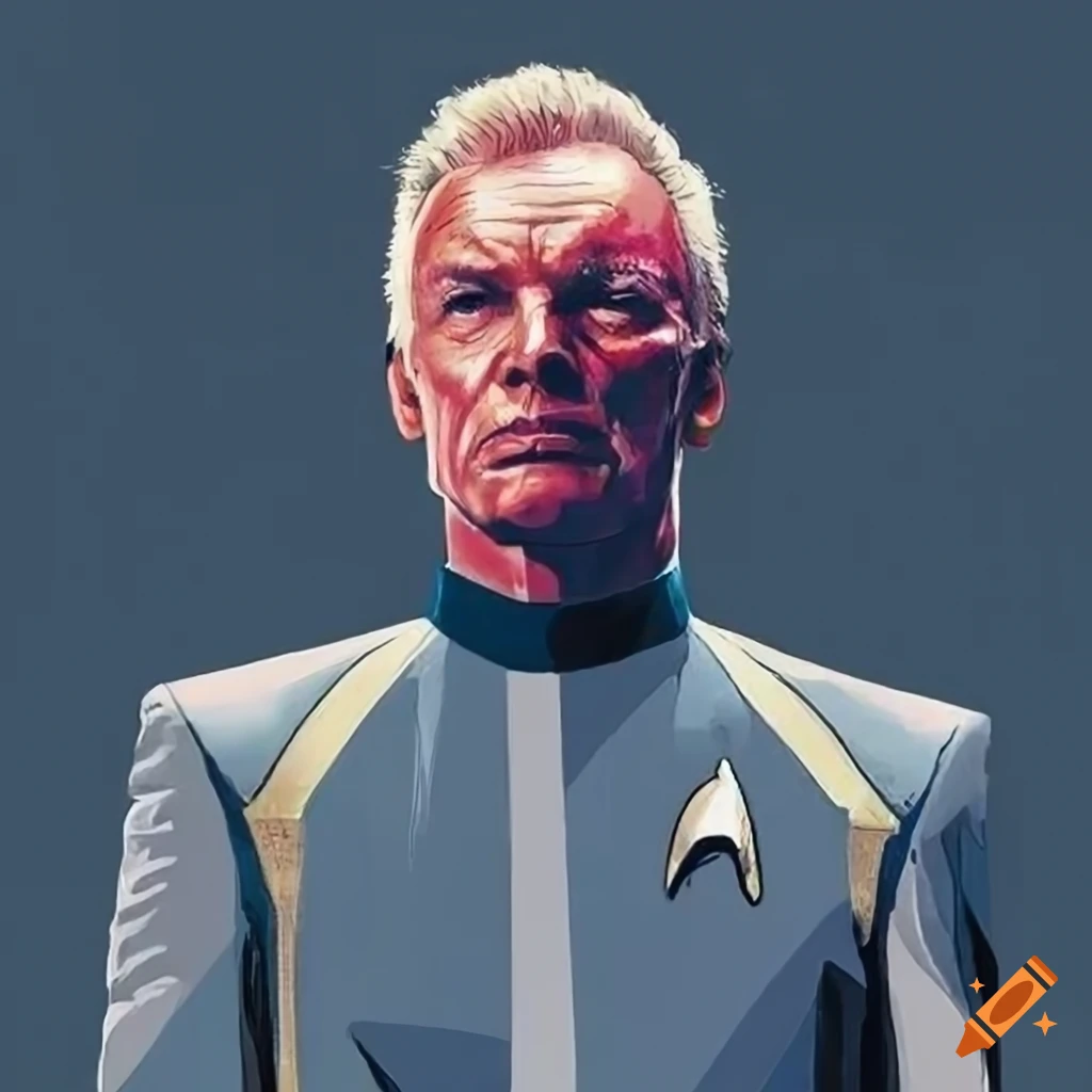 Sting as a character on Star Trek Discovery in vibrant film poster art ...