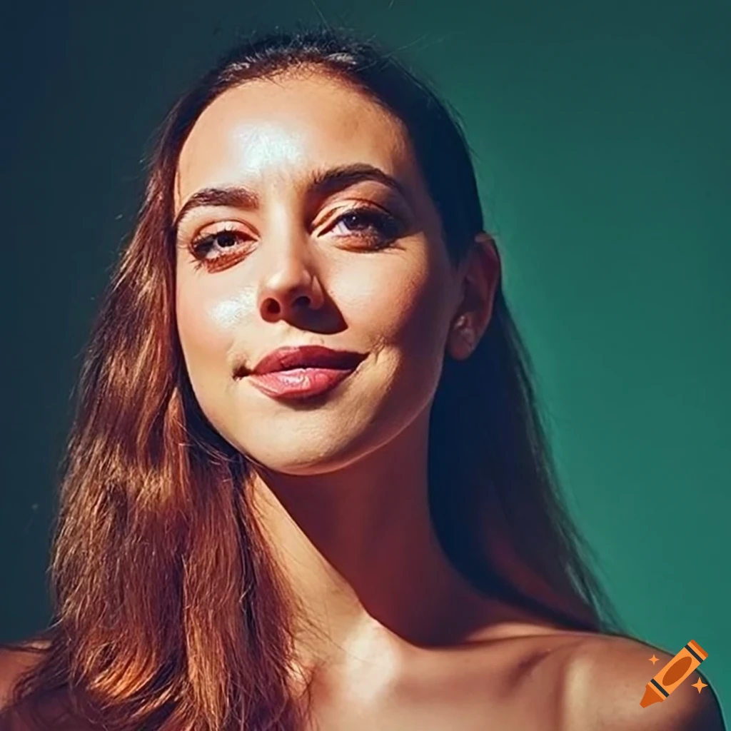 High definition close-up portrait with detailed lights and intricate ...