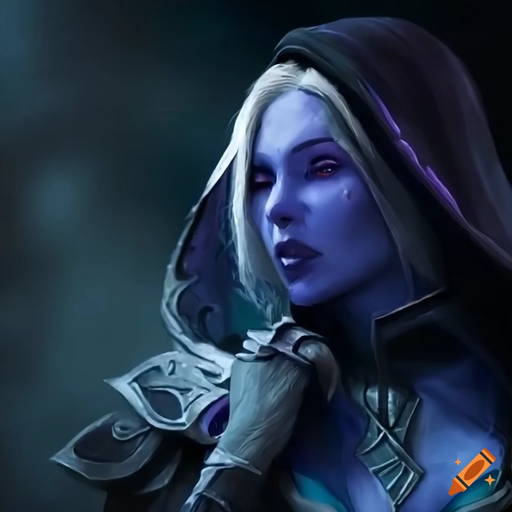 Drow ranger character from dota 2 on Craiyon
