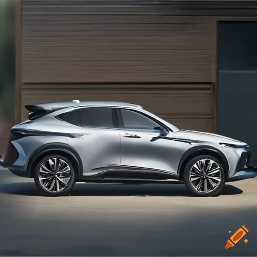 2024 infiniti crossover rear on Craiyon