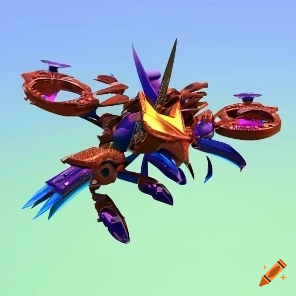 Fantasy fusion of multiple elements in a jungle setting in high ...