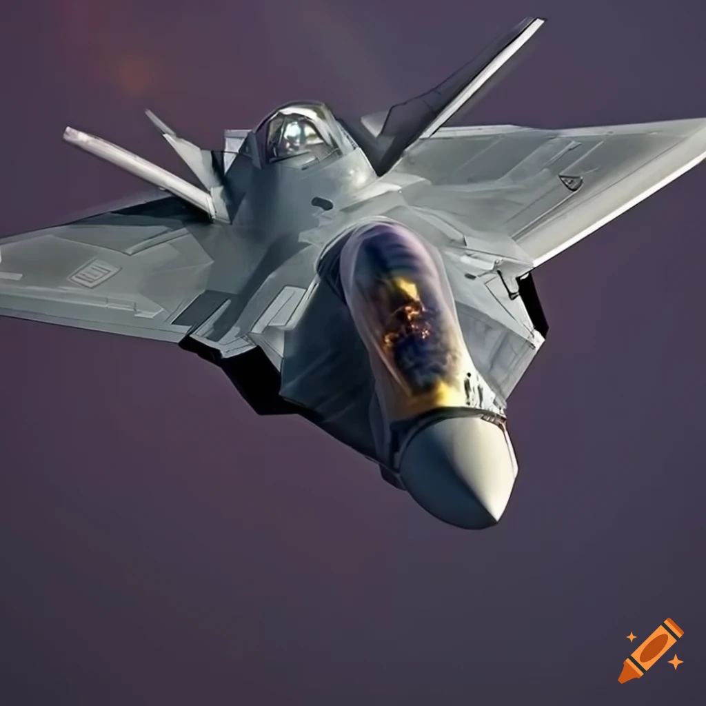F22 raptor on Craiyon