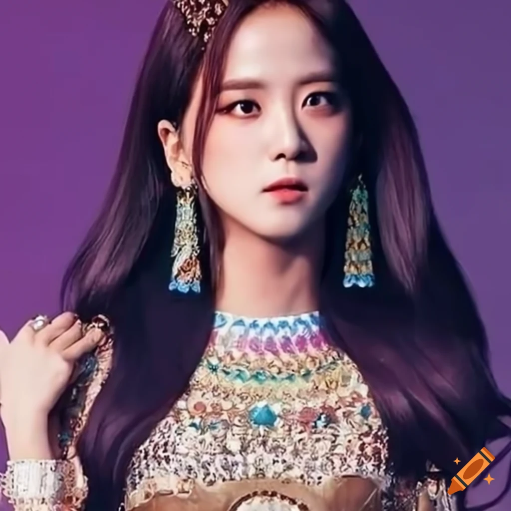 Blackpink jisoo as an egyptian princess on Craiyon