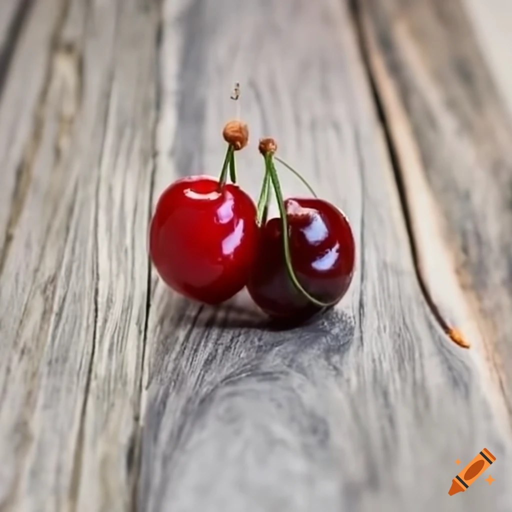 Cherry fruit on Craiyon