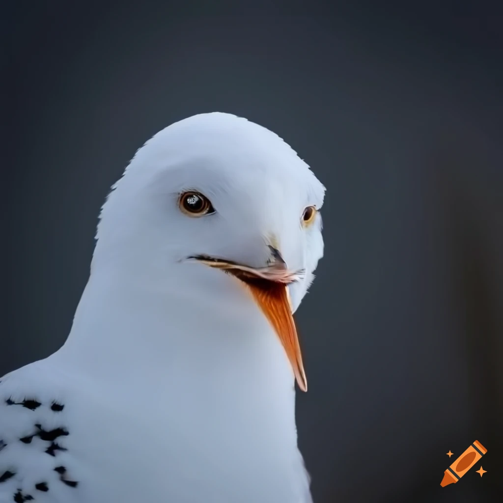 Snow-crowned landscape on Craiyon