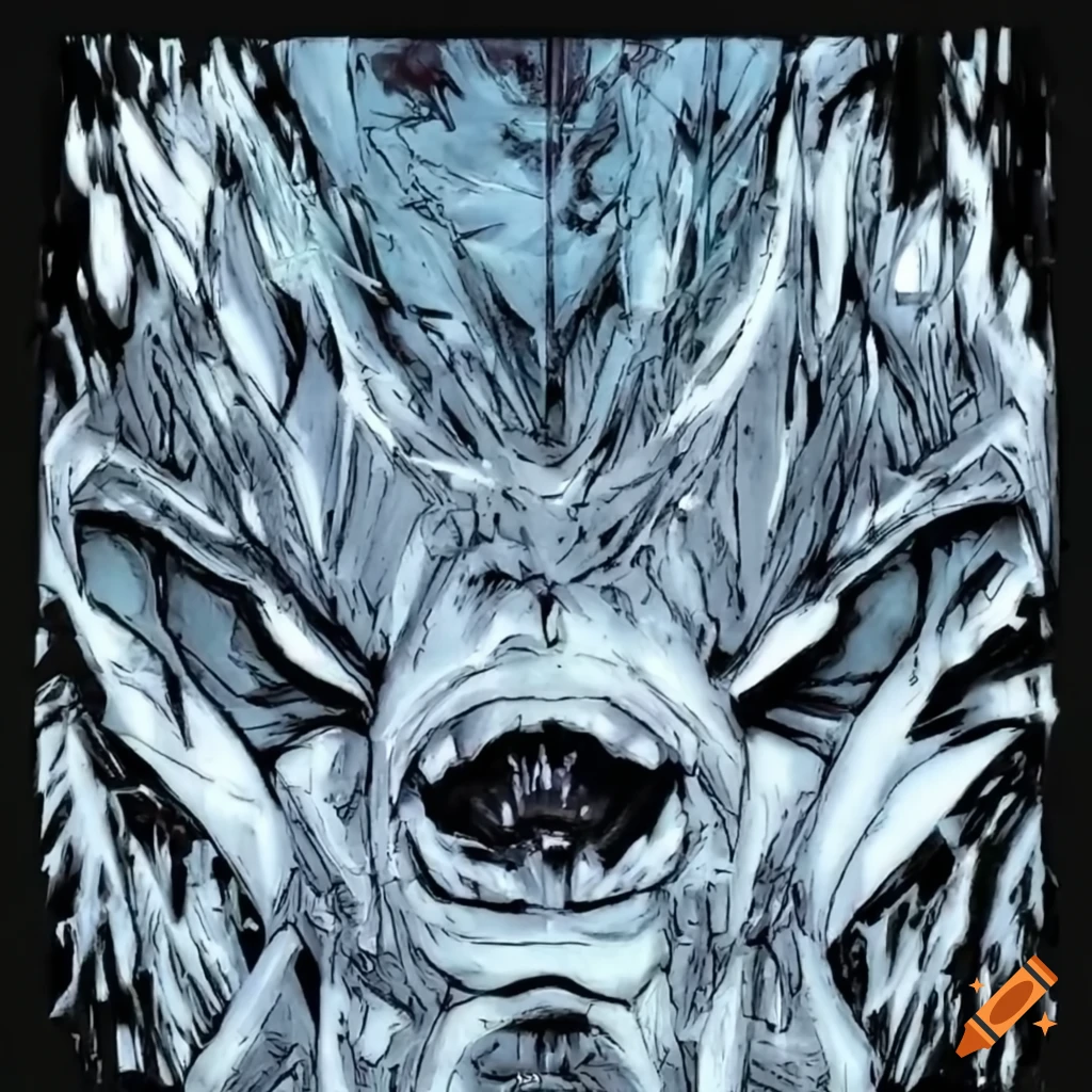 Abstract sentient being representing eloquence on Craiyon