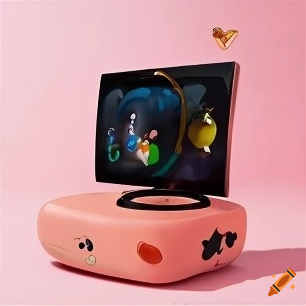 Cute animal themed portable tv set-top box for cartoon and game lovers ...