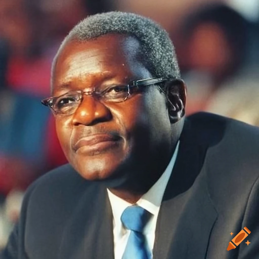 Pascal lissouba, the congolese politician in 1997 on Craiyon
